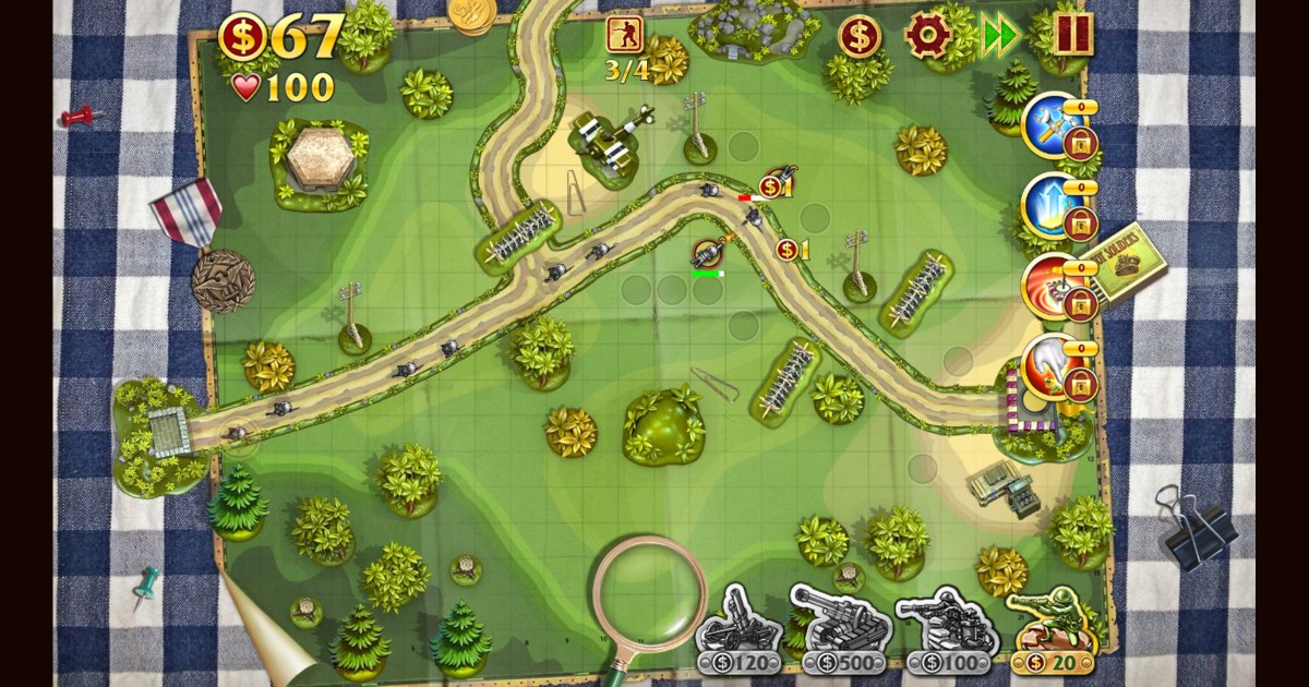 Army Defense - www.thelogicgame.com