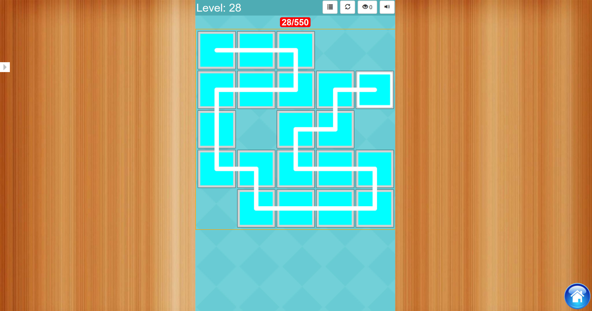 Fill - One Line Puzzle